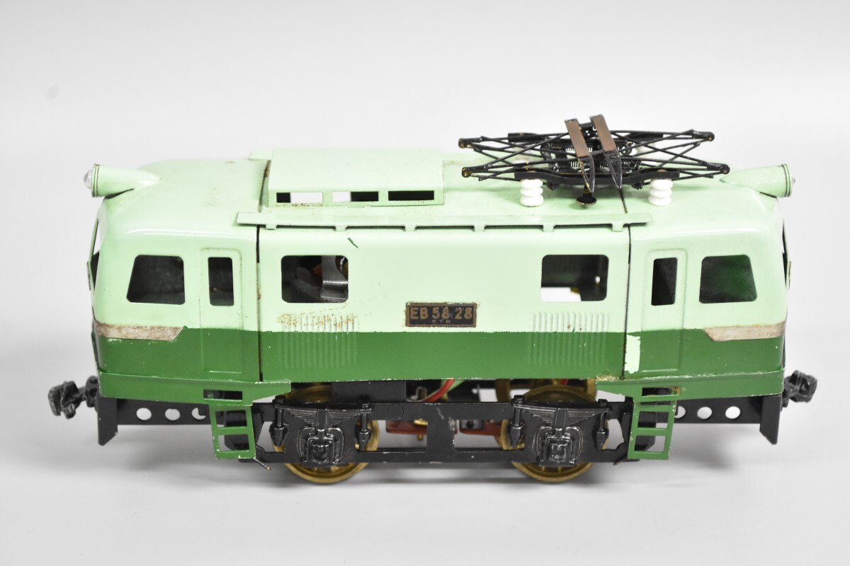 Yahoo!オークション - Oゲージ EB58 28 電気機関車 レール付 線路 鉄道...