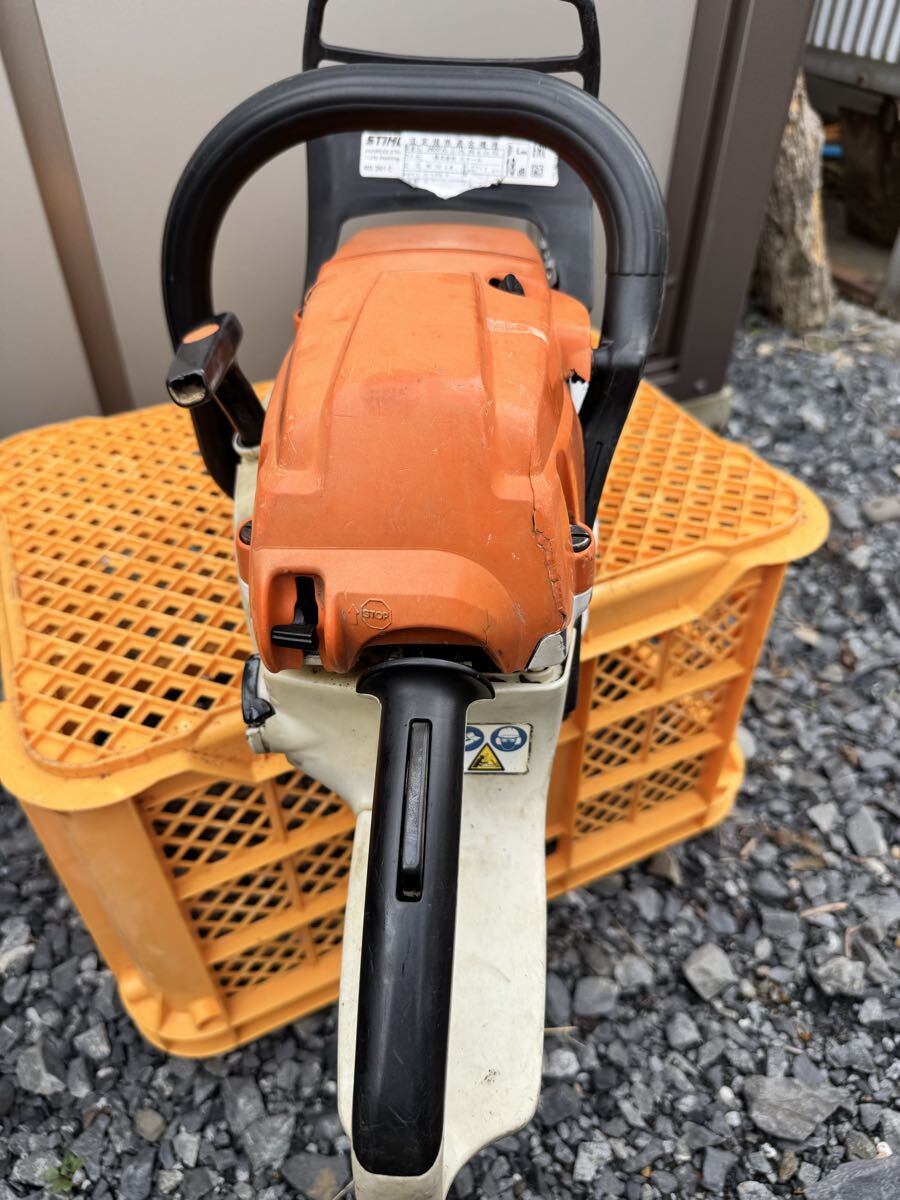 Yahoo!オークション - STIHL スチール 実働 ms261c-m エンジンチェーン...