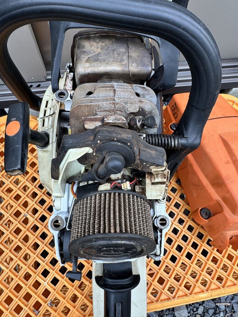 Yahoo!オークション - STIHL スチール 実働 ms261c-m エンジンチェーン...