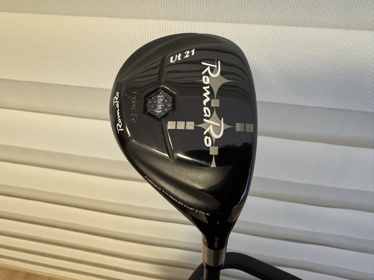 Yahoo!オークション - ロマロ TYPE R ユーティリティ 21度 KBS ハイブ...