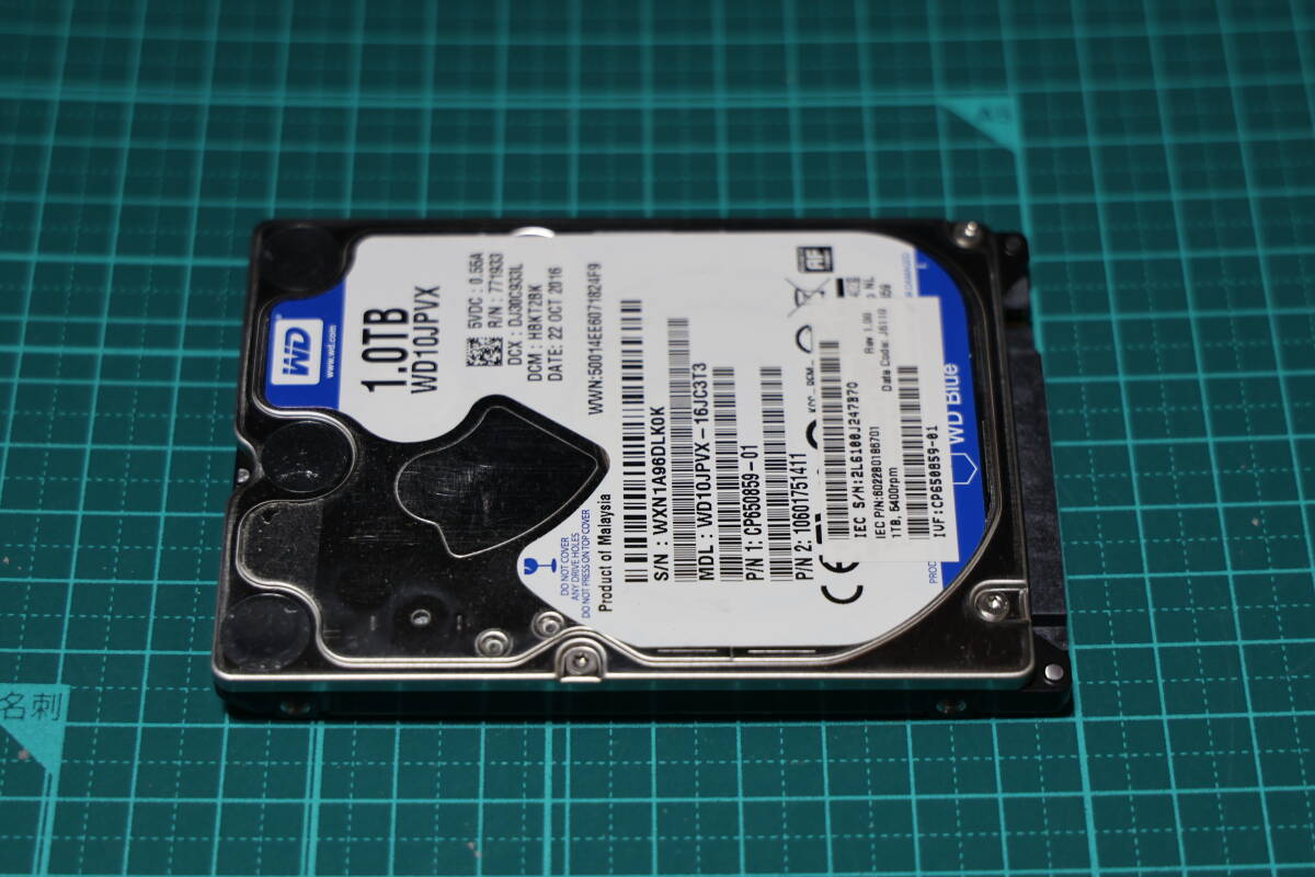 Yahoo!オークション - ST990#全国配送230円 動作品 WDC WD10JPVX-16JC3...