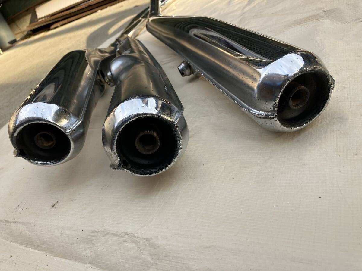 【樂淘letao】日本代購代標第一品牌－ホンダCB350F純正マフラー状態良品ですが1本欠