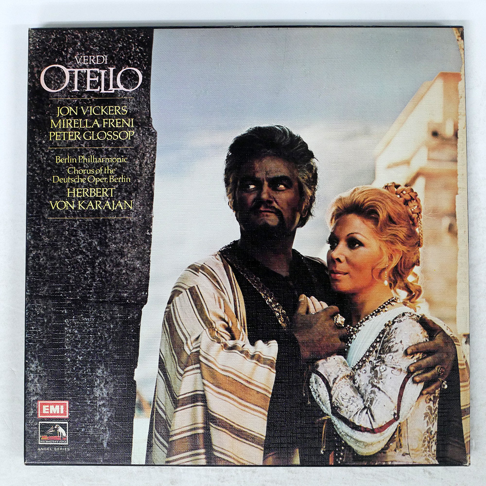 Yahoo!オークション - UK盤 カラヤン/ヴェルディ 歌劇 オテロ/HIS MAST...