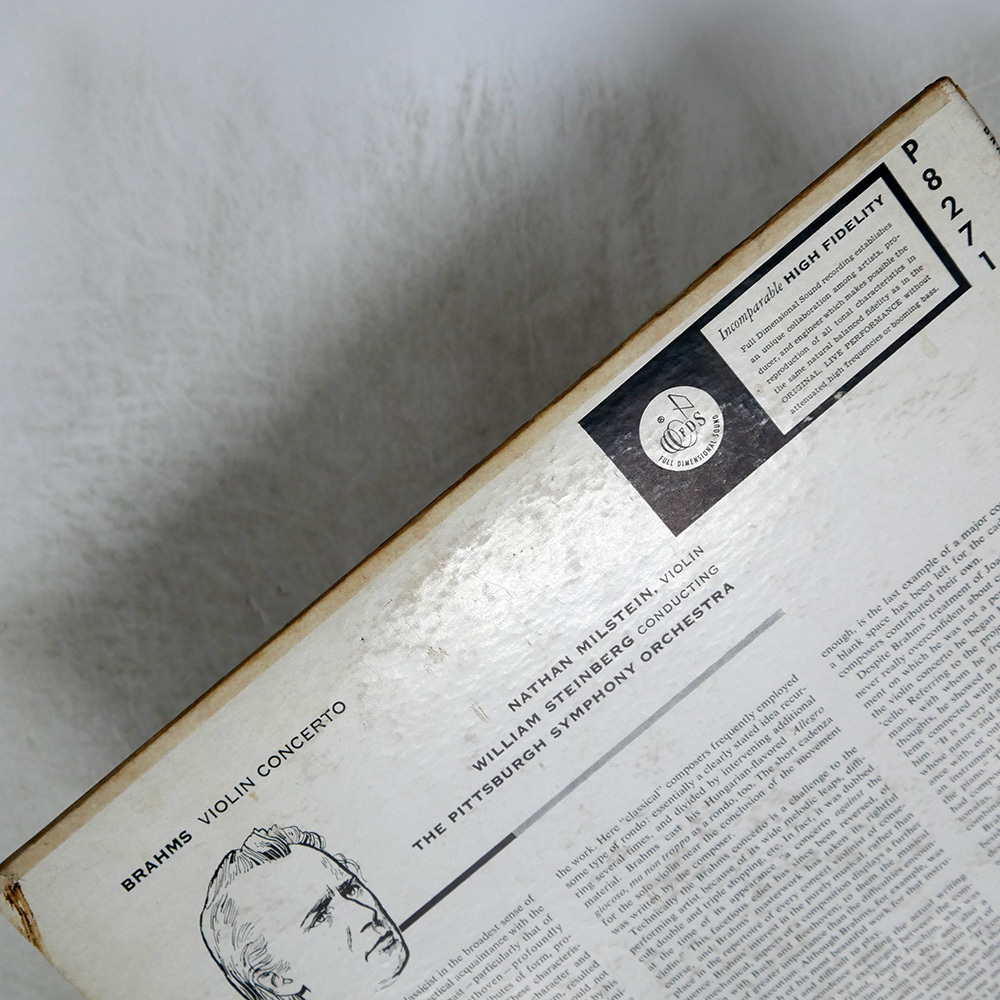 Yahoo!オークション - US盤 ナタンミルシテイン/ブラームス ヴァイオリ...
