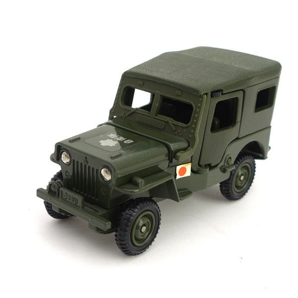 Yahoo!オークション - TOMICA トミカ ダンディ JEEP 自衛隊 J3R 1 42 ...
