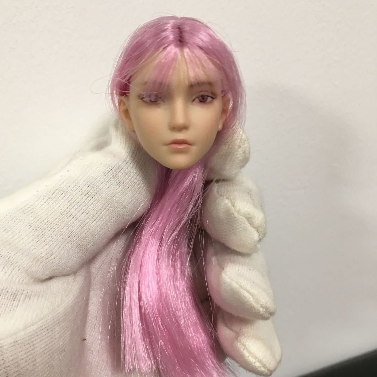 Yahoo!オークション - B82 1/6 フィギュア ヘッド 女性ヘッド 植毛タイ...