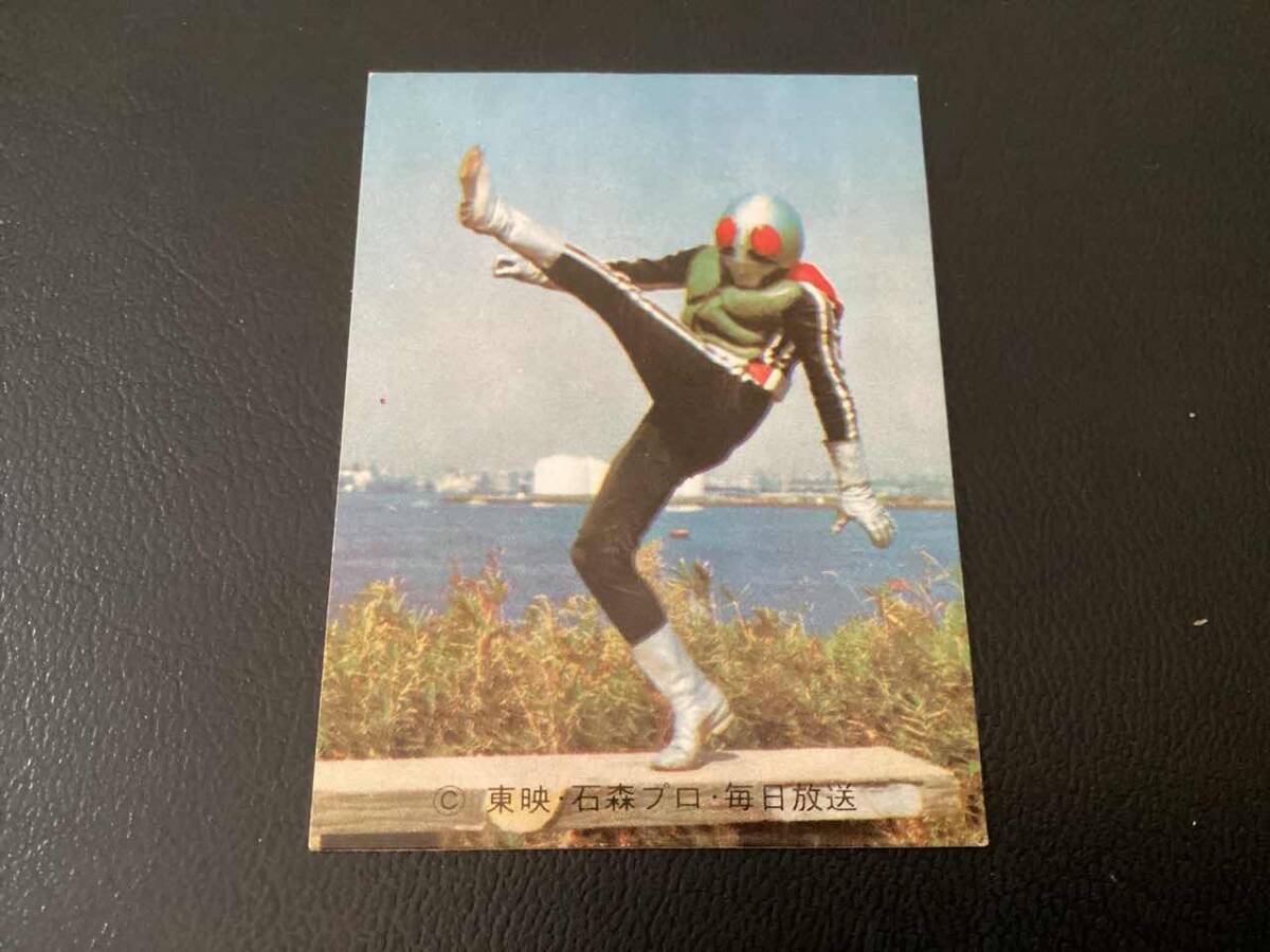 Yahoo!オークション - 良品 旧カルビー 仮面ライダーカード No.495 SR2...