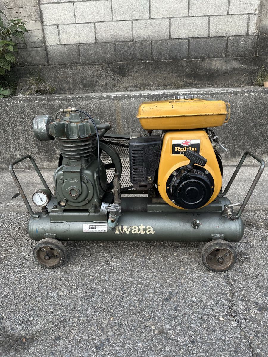 Yahoo!オークション - (動作確認済み) Iwata SUE-1521B エンジンコンプ...