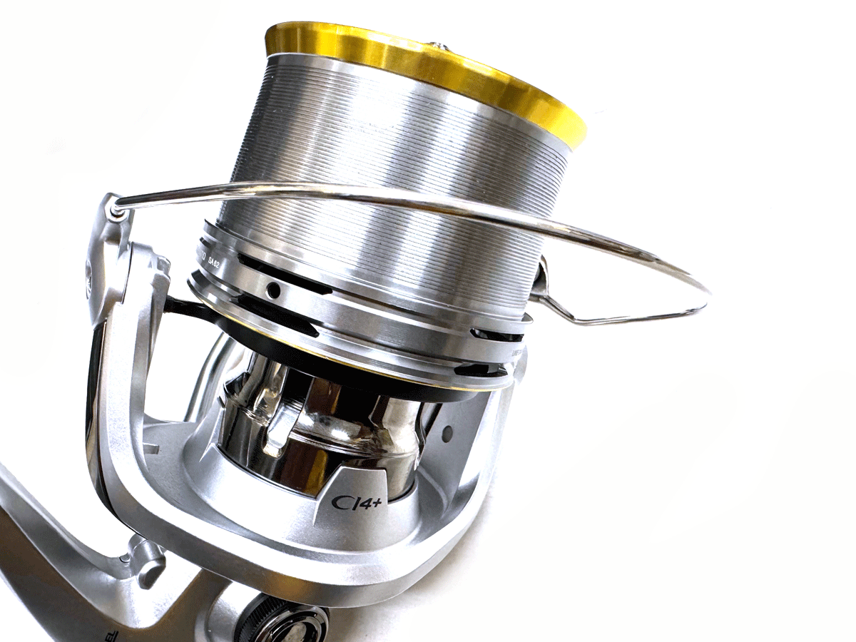 【樂淘letao】日本代購代標第一品牌－★美品★ シマノ 18サーフリーダーCI4+ 35 細糸仕様 SHIMANO 18 SURFLEADER CI4+ スピニングリール 投げ釣り 機関良好