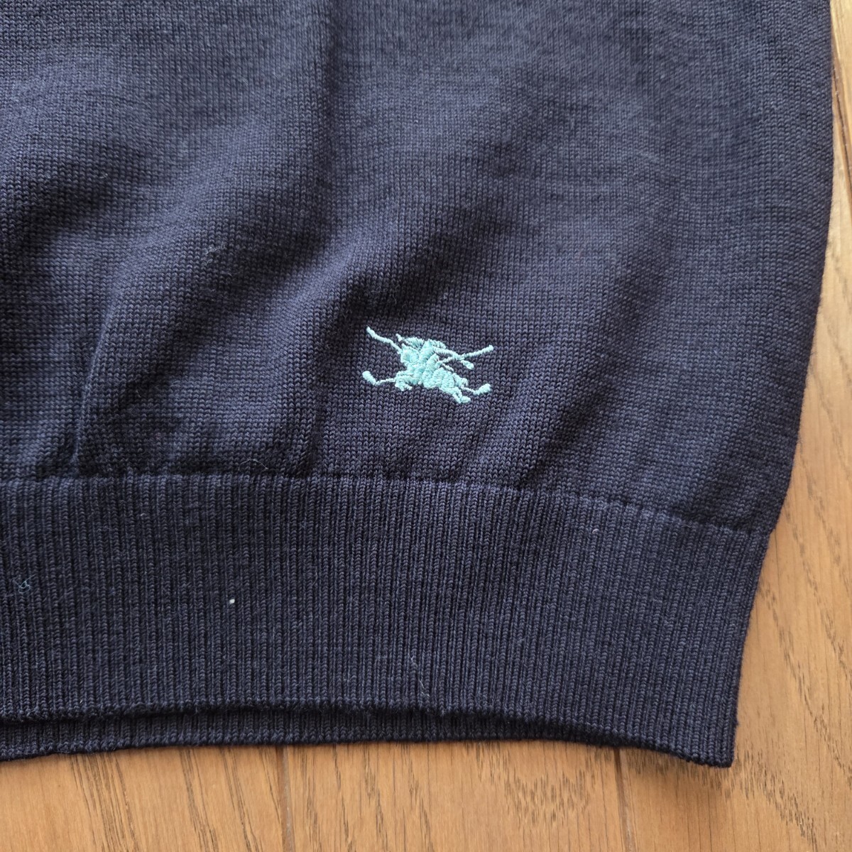 Yahoo!オークション - 【美品】 BURBERRY GOLF バーバリー ゴルフ ニッ...