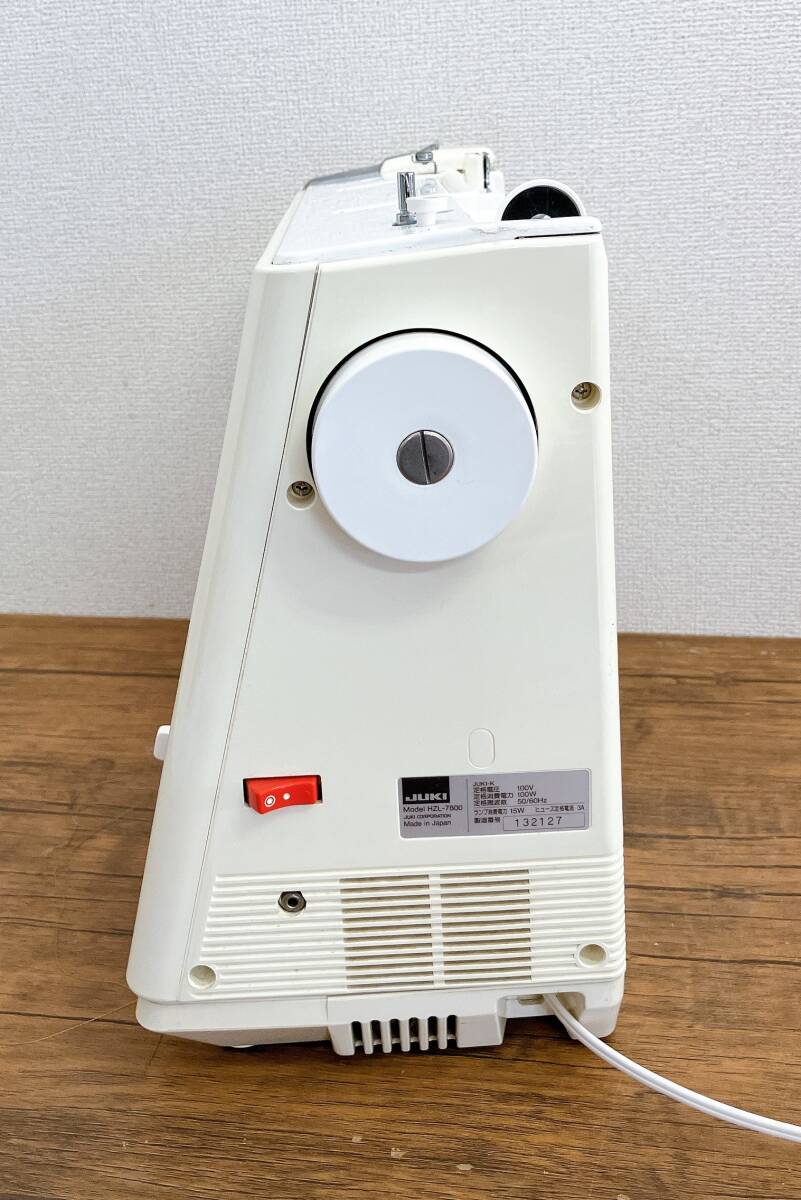 Yahoo!オークション - 【JUKI ジューキ ミシン HZL-7800 日本製 ケース...