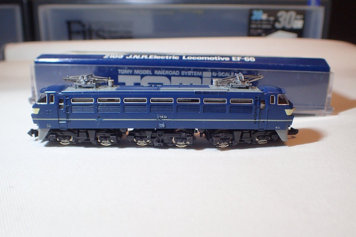 Yahoo!オークション - 格安 TOMIX 2109 EF66 ヒサシ付 1両 電球色ライ...