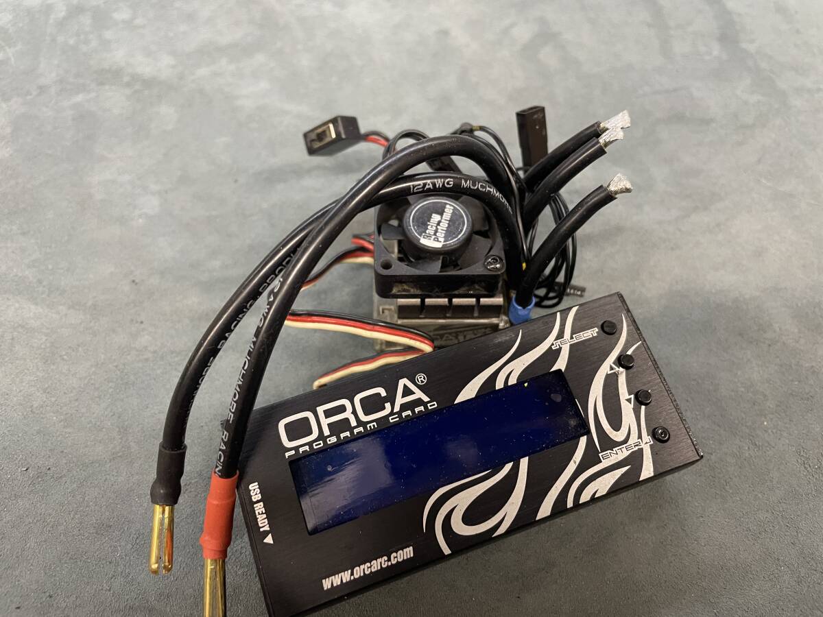 Yahoo!オークション - ORCA コンペティションVXX ブラシレスESC(アンプ...
