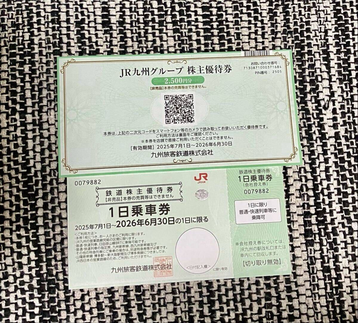 Yahoo!オークション - 九州旅客鉄道 JR九州 株主優待 一日乗車券 グル...