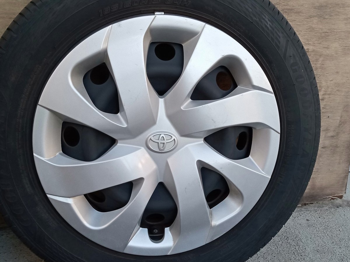 Yahoo!オークション - B-2276 6~7mm 2022年 スチール ホイール トヨ...