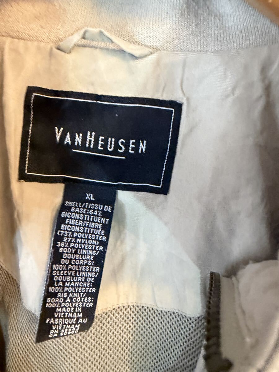 Yahoo!オークション - ブルゾン フェイクスエード系 VANHEUSEN XLビッ...
