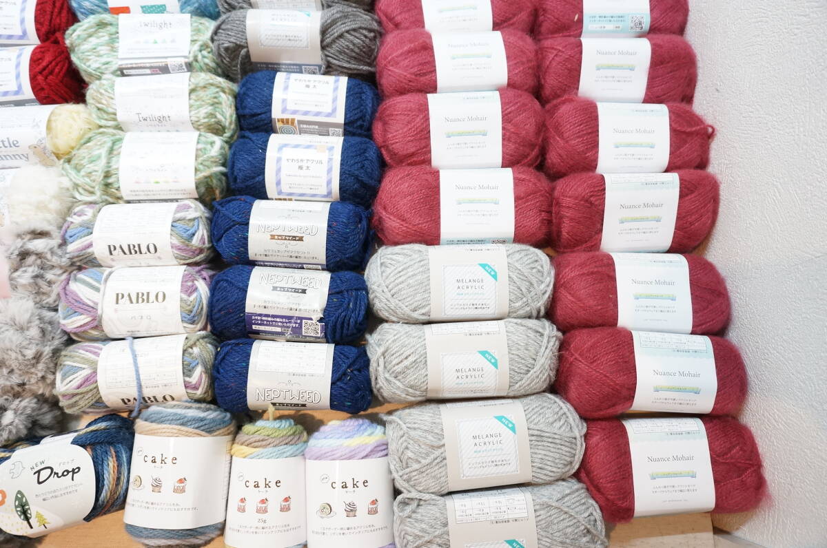 Yahoo!オークション - 【Z328-1.O】超大量 まとめ売り 約5.7㎏ 毛糸 他...