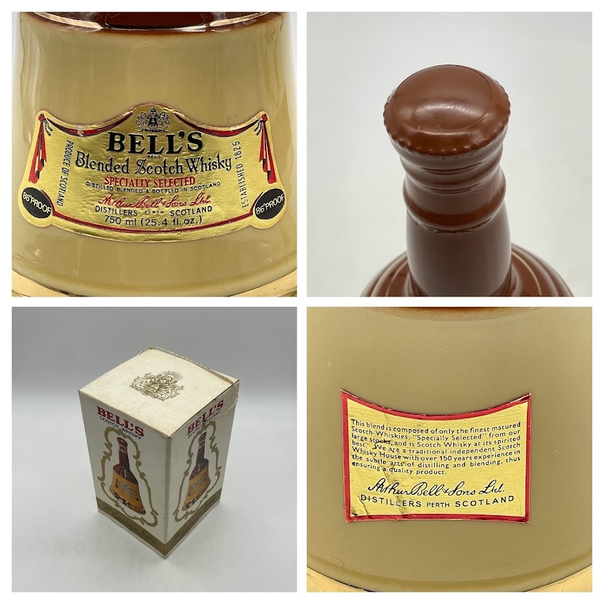 Yahoo!オークション - sm2514 未開栓品 ベルズ スコッチ ウィスキー ...