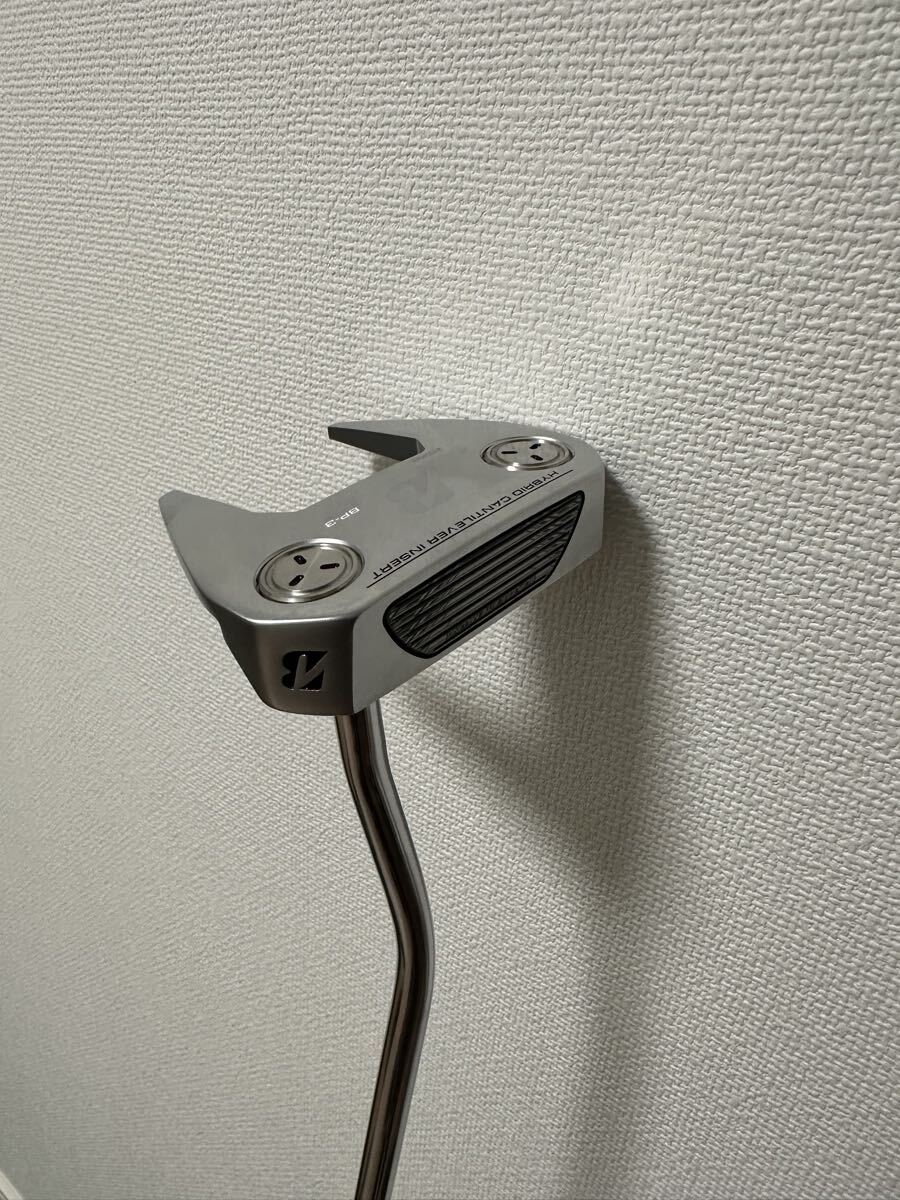 【樂淘letao】日本代購代標第一品牌－【新品未使用！】100円スタート★定価30,800円★ブリヂストン BRIDGESTONE GOLF BP-3 パター スチールシャフト 34インチ★