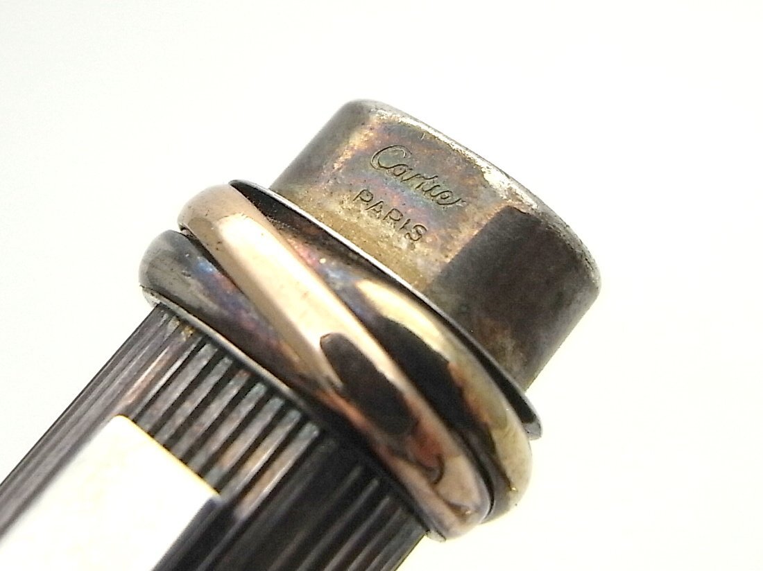 Cartier カルティエ トリニティ ボールペン Ag 925 ストライプ シルバー ケース付 筆記用具 文房具 1円~ I0010(ボールペン一般)｜売買されたオークション情報、yahoo ...