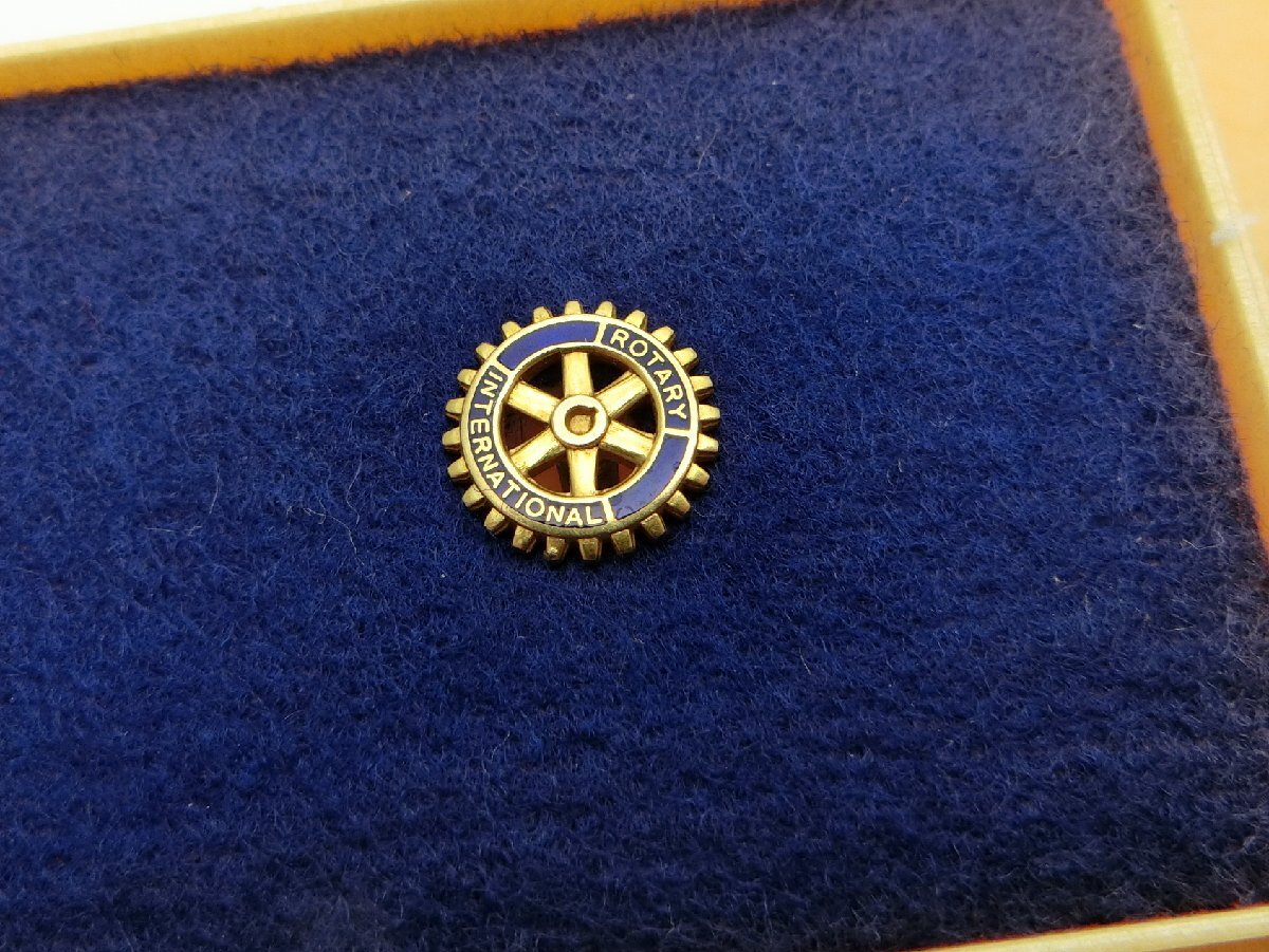 Yahoo!オークション - WAKO 18K ロータリー インターナショナル ゴール...