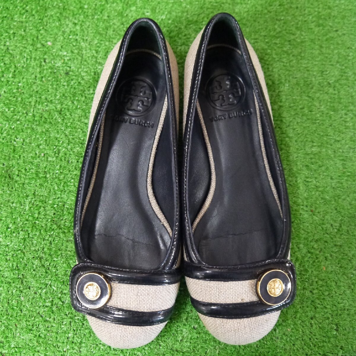 Yahoo!オークション - USED品・保管品 TORY BURCH トリーバーチ 792310...
