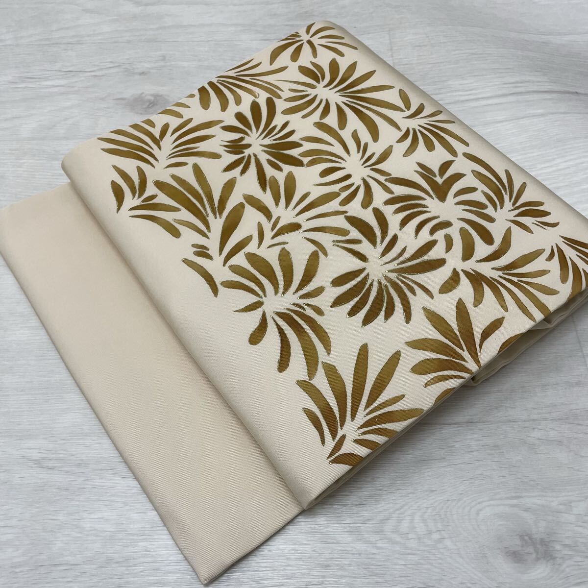 Yahoo!オークション - 名古屋帯 塩瀬 上品な染め 九寸 正絹 着物 W-804...