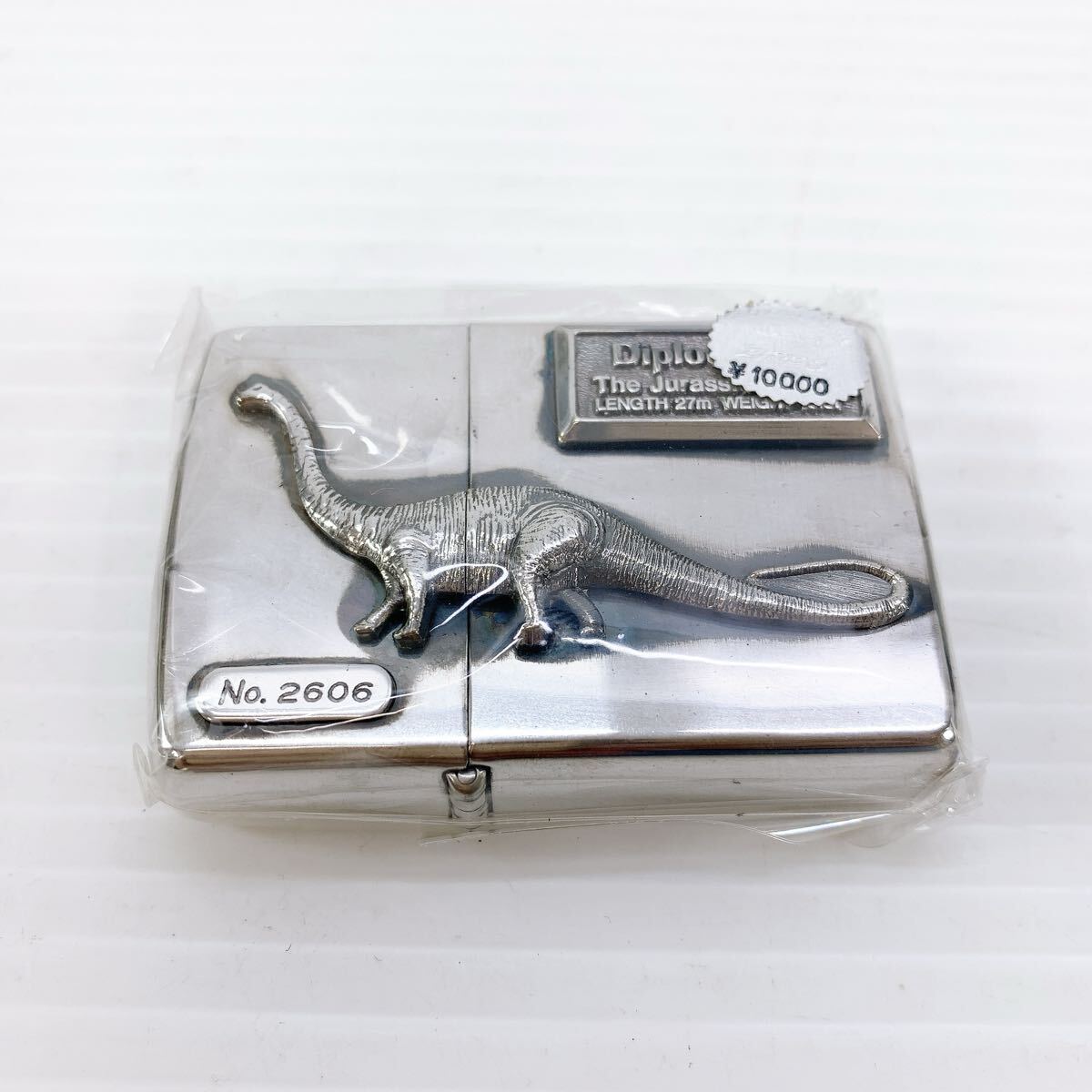 Yahoo!オークション - Y-448 ZIPPO 恐竜シリーズ ディプロドクス 限定...