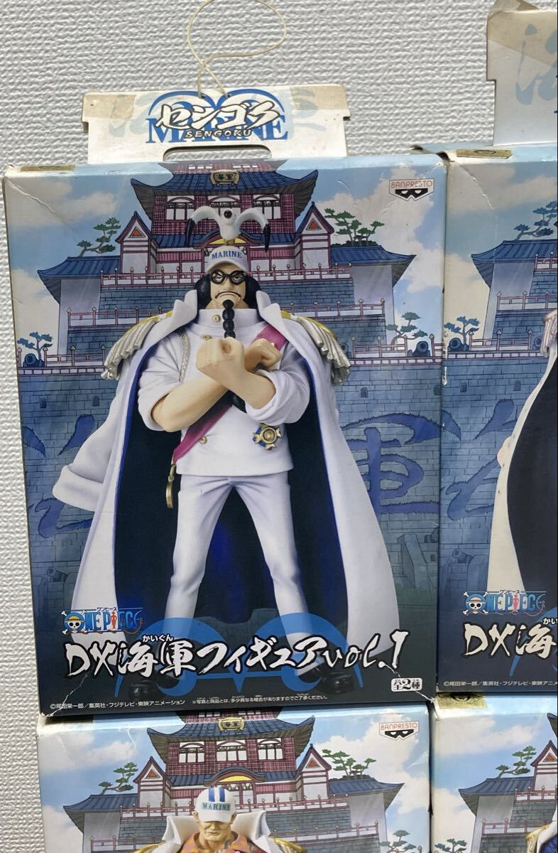 【樂淘letao】日本代購代標第一品牌－1円〜！【未開封】 ワンピース ONE PIECE 海軍 三大将 赤犬 黄猿 青雉 センゴク フィギュア 玩具 おもちゃ レトロ コレクション