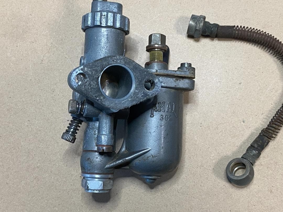 Yahoo!オークション - AMAL 392 RM18H 別体フロート/キャブレター