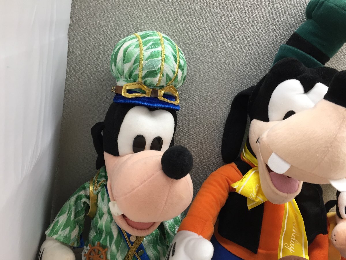 Yahoo!オークション - ディズニー TDRほか グーフィー ぬいぐるみ 3点...