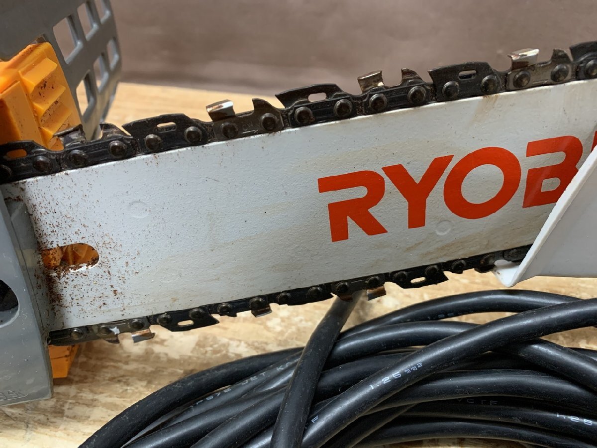 Yahoo!オークション - 【OV-0257】RYOBI リョウビ チェンソー CS-2500 ...