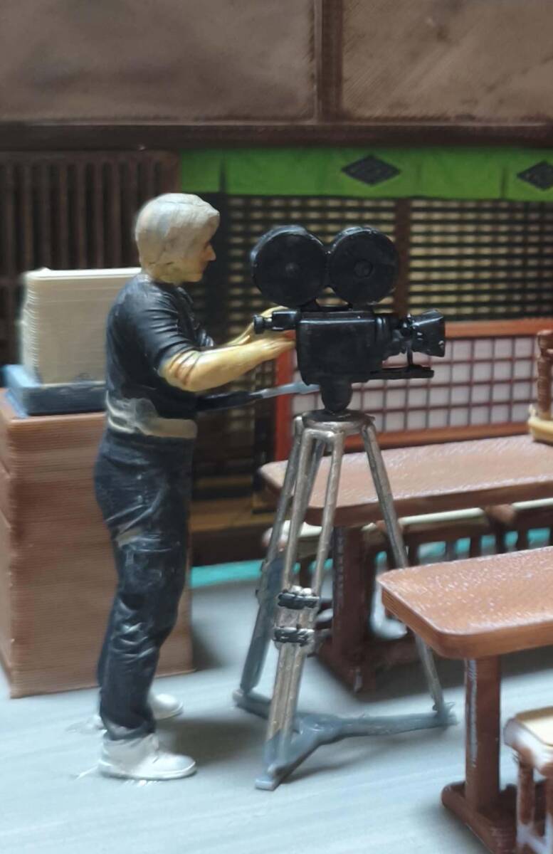 【樂淘letao】日本代購代標第一品牌－昭和レトロシリーズ 完全新作 ★箱中ジオラマ 寅さん「男はつらいよ」撮影風景シーン ★ジオラマ工房 信（SHIN）