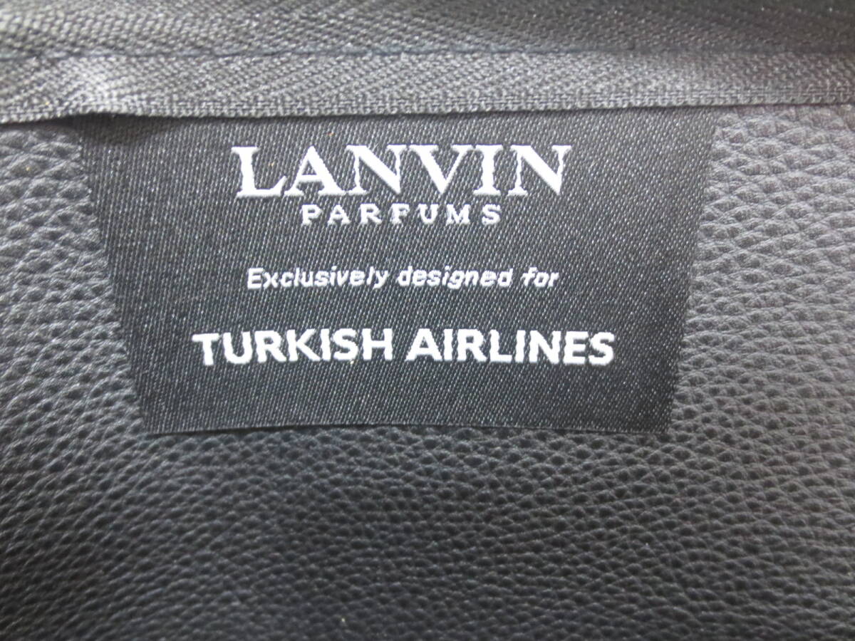 Yahoo!オークション - 【12-3】LANVIN ランバン ノベルティーポーチ 黒...