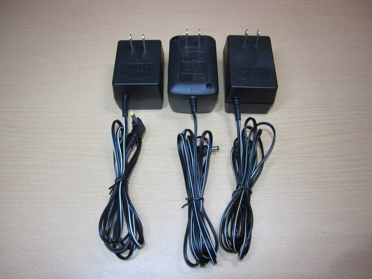 Yahoo!オークション - SONY純正 ACアダプター3台セット 4.5V.6V.9V 動...