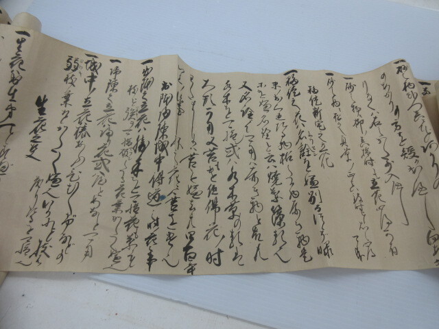 江戸宝永期 華道 巻物 宝永2 1705 年 秘伝法度板書 安立坊周玉 立花 野山水遣 生花 池坊専好 長尺3.6m(和書)｜売買されたオークション情報、yahooの商品情報をアーカイブ公開 ...