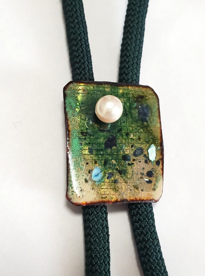 Yahoo!オークション - ゴージャス 本真珠 アコヤ 大粒 七宝焼き ループ...