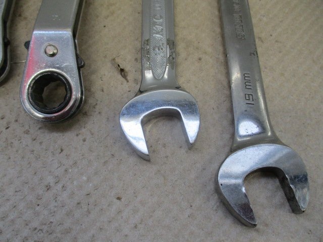 Yahoo!オークション - 中古品 TOP KTCなど ラチェットレンチ ラチェッ...