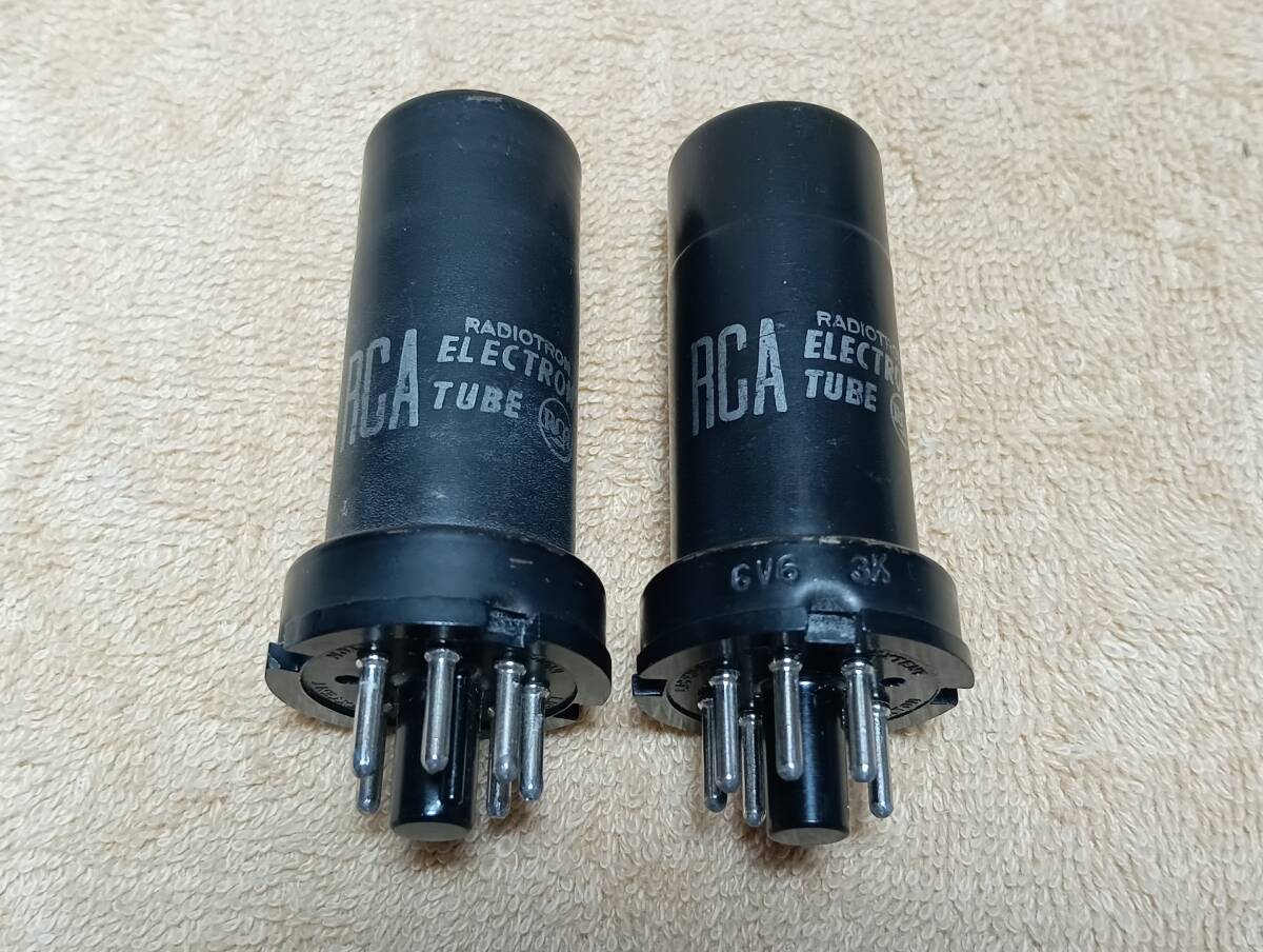 Yahoo!オークション - 6V6 RCA 2本セット F 3787(整理番号)