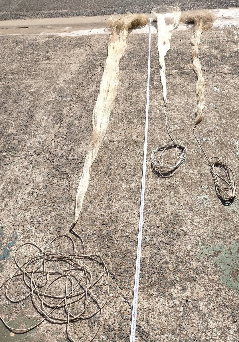 Yahoo!オークション - 手投網 投網 錘付き 釣りネット 合計12.2kg フィ...