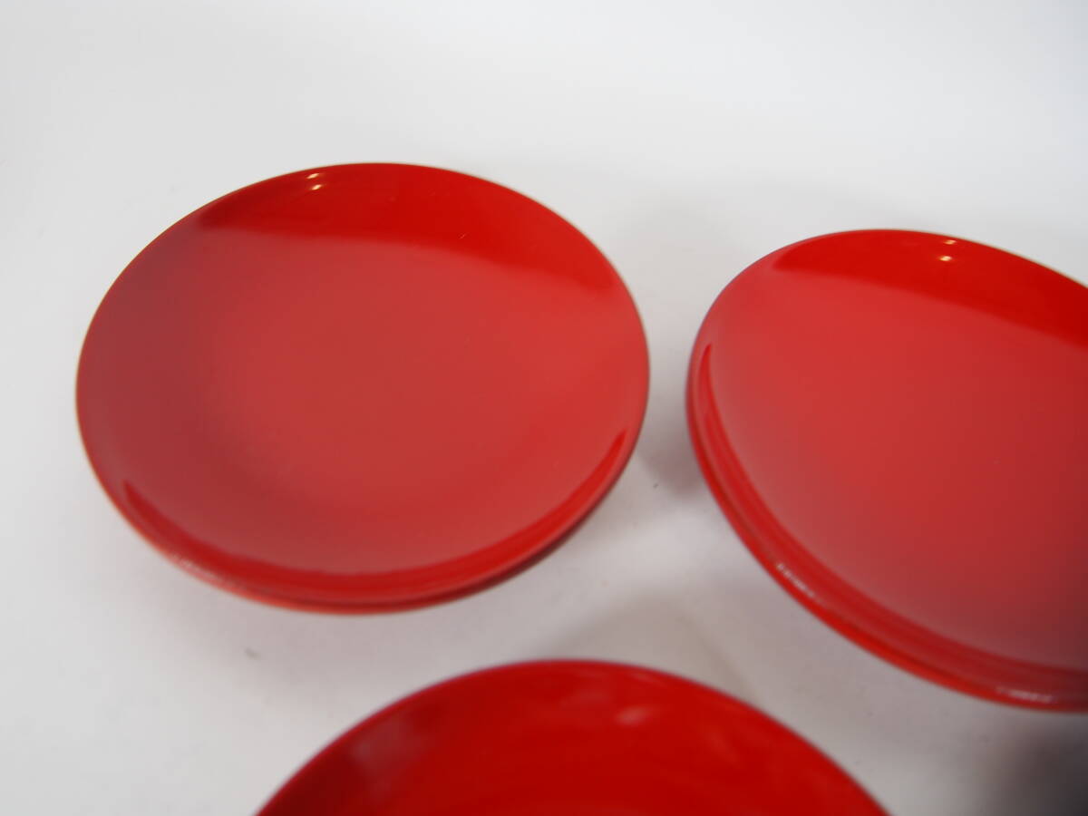 Yahoo!オークション - 木製 朱塗 引き盃 五客 木製 真塗 盃台セット 懐...