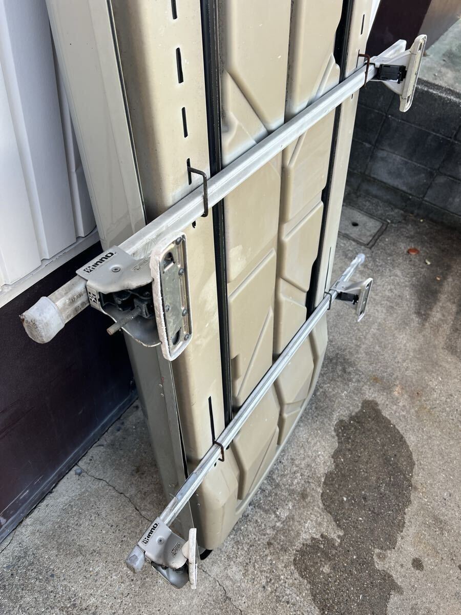 Yahoo!オークション - ルーフボックス INNO 両開きルーフボック 引き取...