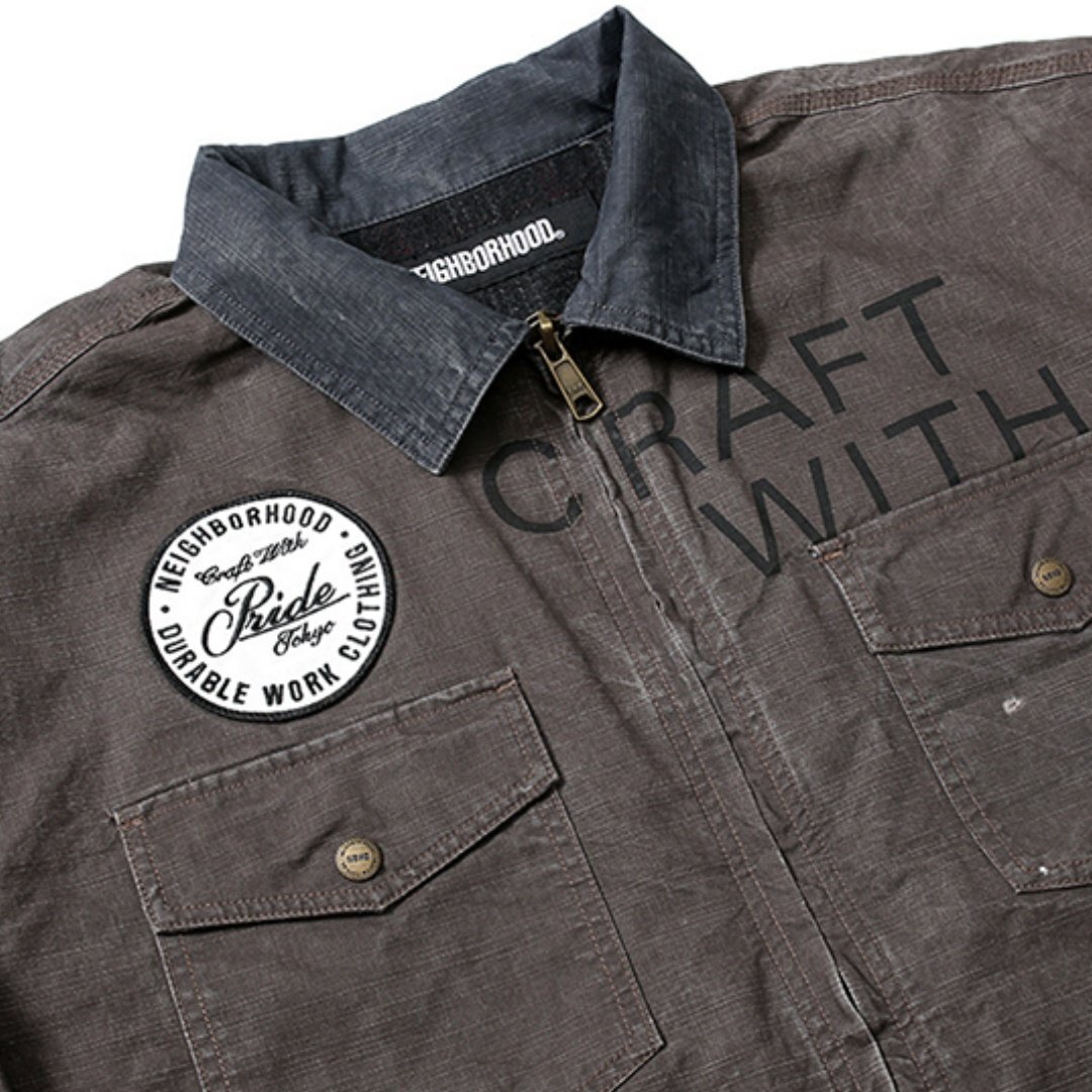 Yahoo!オークション - NEIGHBORHOOD ネイバーフッド 24aw DUCK WORK JA...