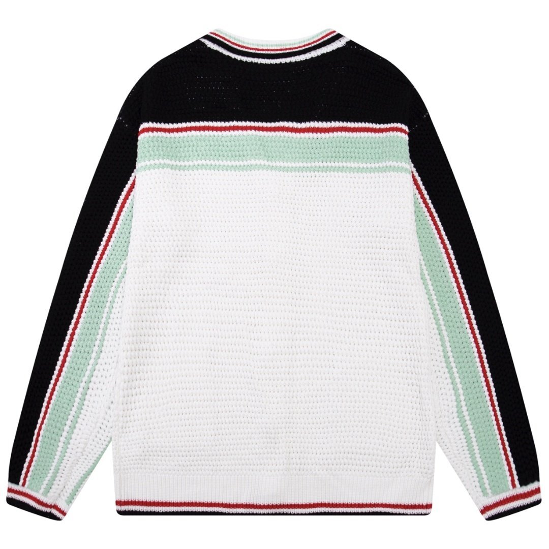 Yahoo!オークション - Casablanca カサブランカ ニット・セーター カー...