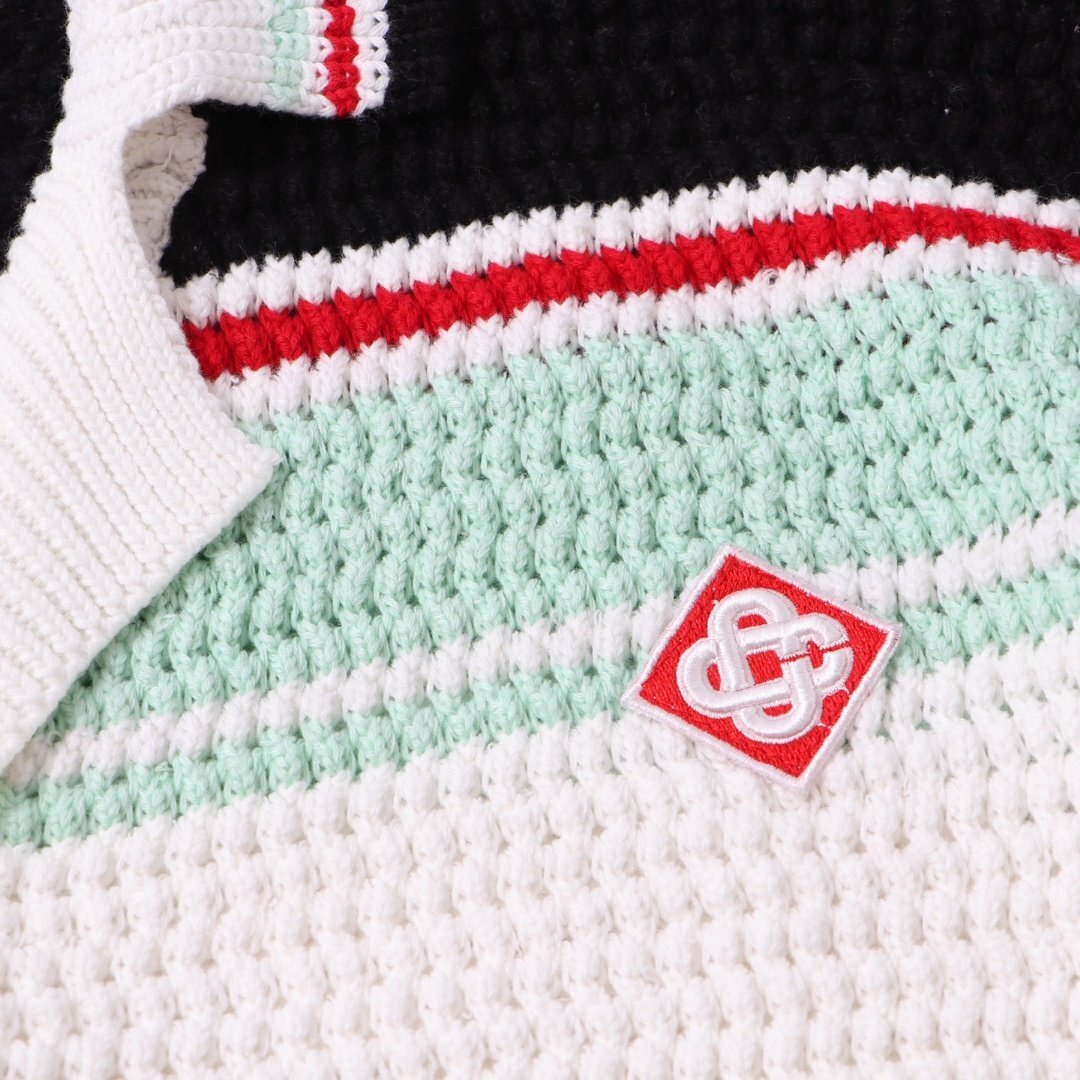 Yahoo!オークション - Casablanca カサブランカ ニット・セーター カー...