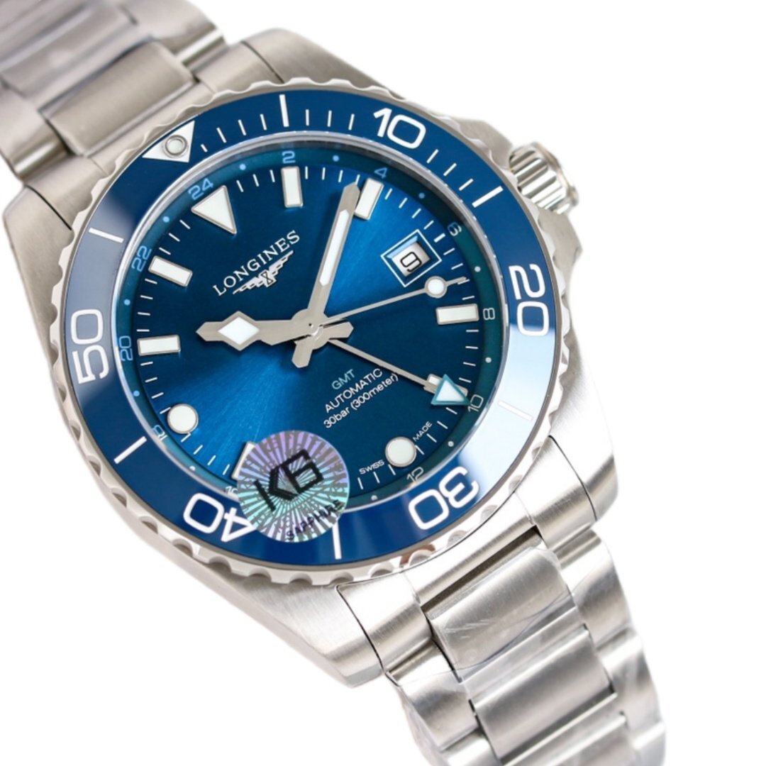 Yahoo!オークション - LONGINES（ロンジン ）ハイドロコンクエスト GMT...