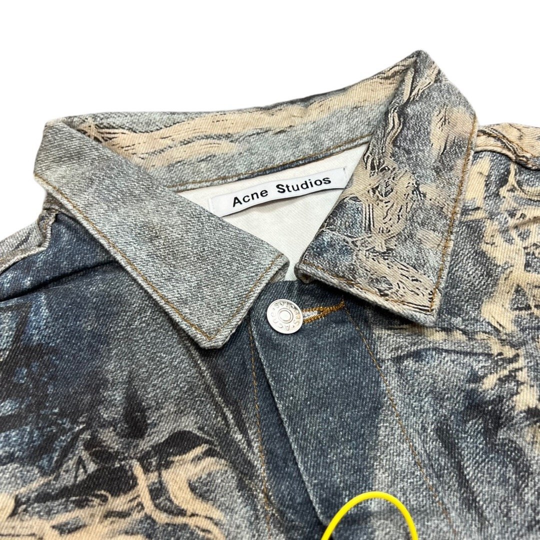 Yahoo!オークション - Acne Studios ダメージ加工 × グラフィティ風デ...