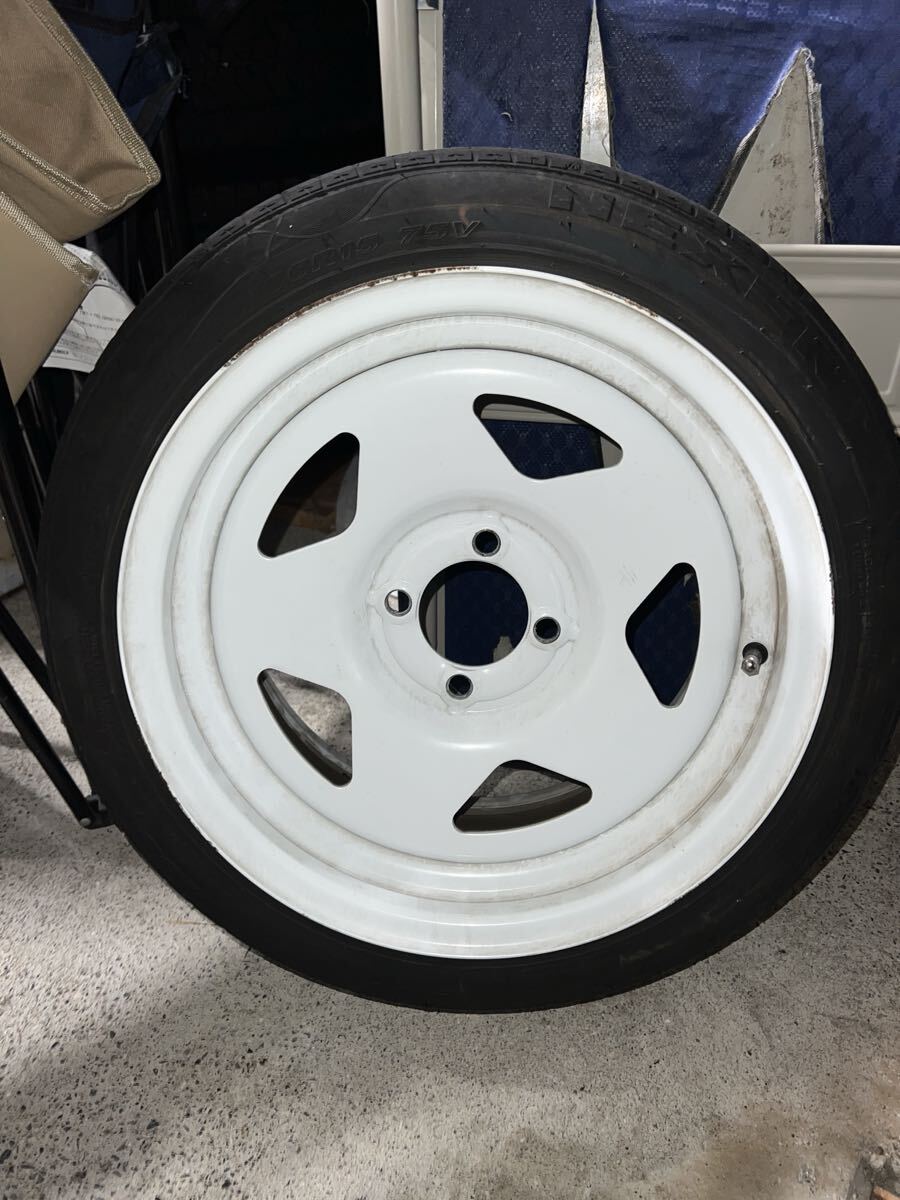 Yahoo!オークション - 中古 ESB TC01 15インチ7J+25 4H100 タイヤ付き