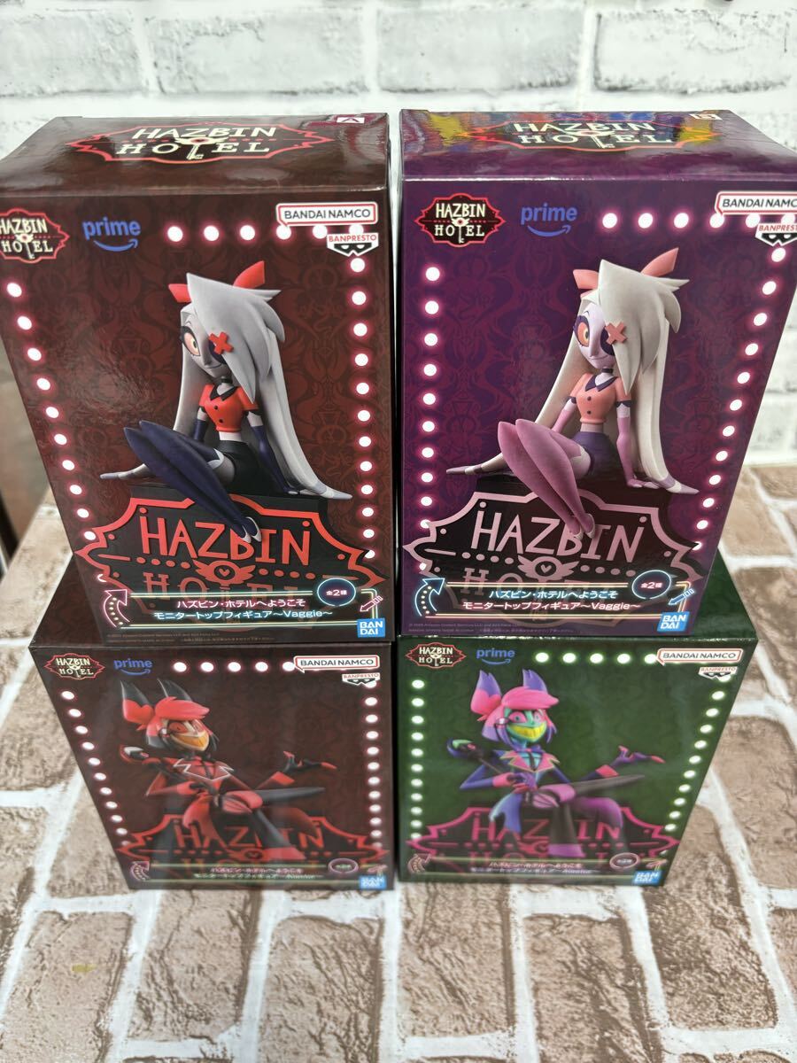 H054 在庫2 新作 ハズビン ホテルへようこそ モニタートップフィギュア Alastor Vaggie 4種コンプセット(その他)｜売買されたオークション情報、yahooの商品情報を ...