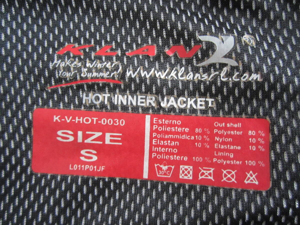Yahoo!オークション - KLAN HOT INNER JACKET 電熱ジャケット クラン ...